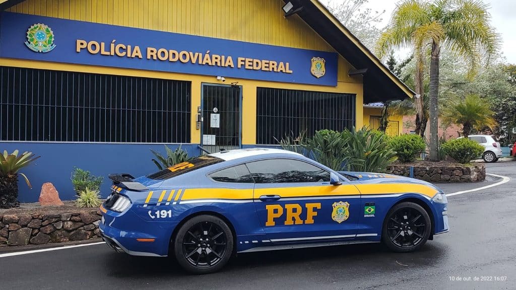 Mustang da PRF ficará exposto na Via Del Vino nesta quarta-feira ...